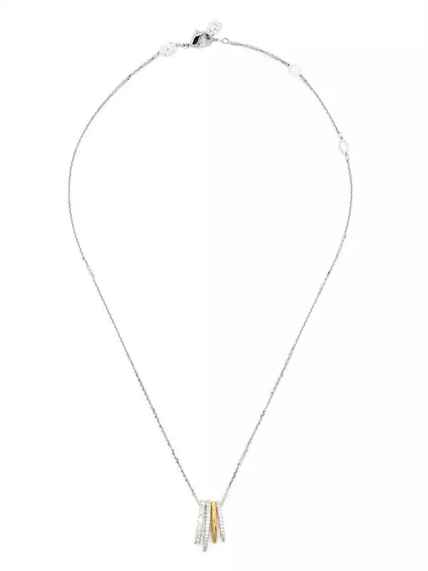 SWAROVSKI Hyperbola Pendant Necklace - Silver