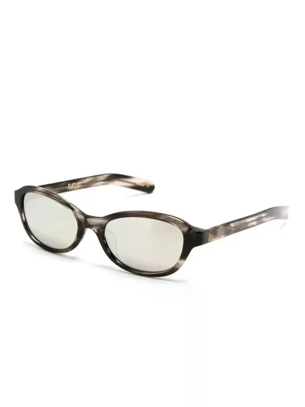 FLATLIST Priest Oval-frame Sunglasses
