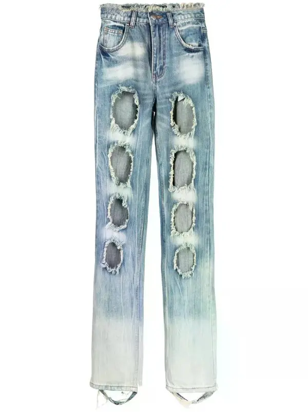 RUI Distressed Straight-leg Jeans