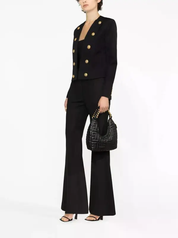Balmain Fitted Wool Jacket