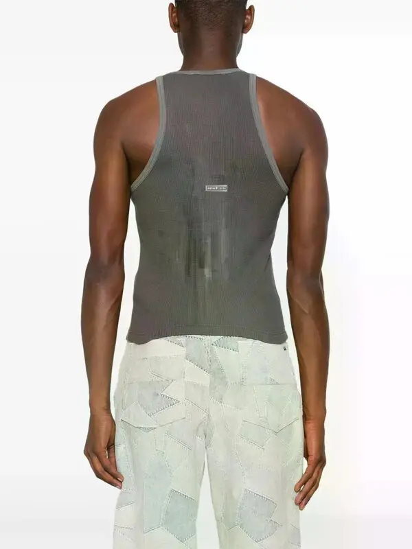 Acne Studios Waffle-knit Cotton Tank Top
