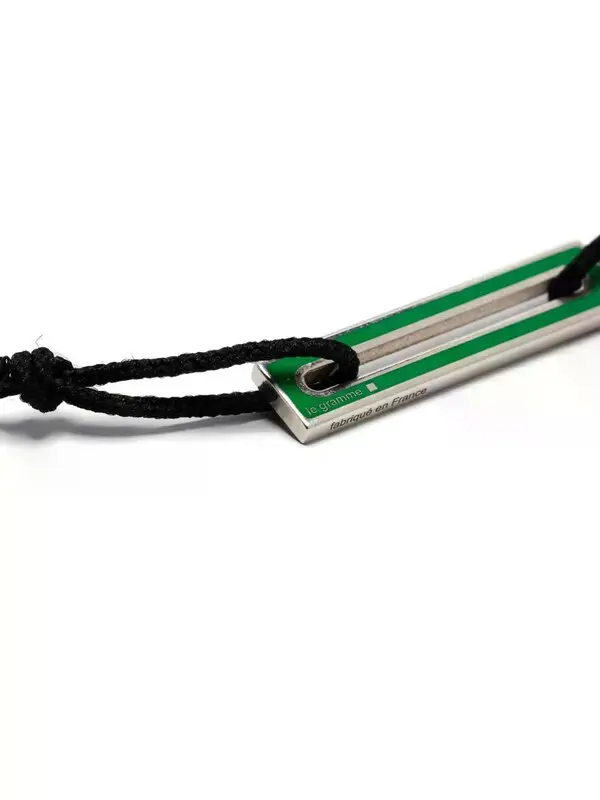Le Gramme Lacquered Cord Bracelet