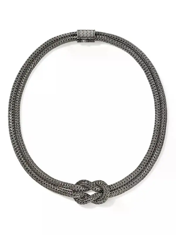 John Hardy Love Knot Necklace - Silver
