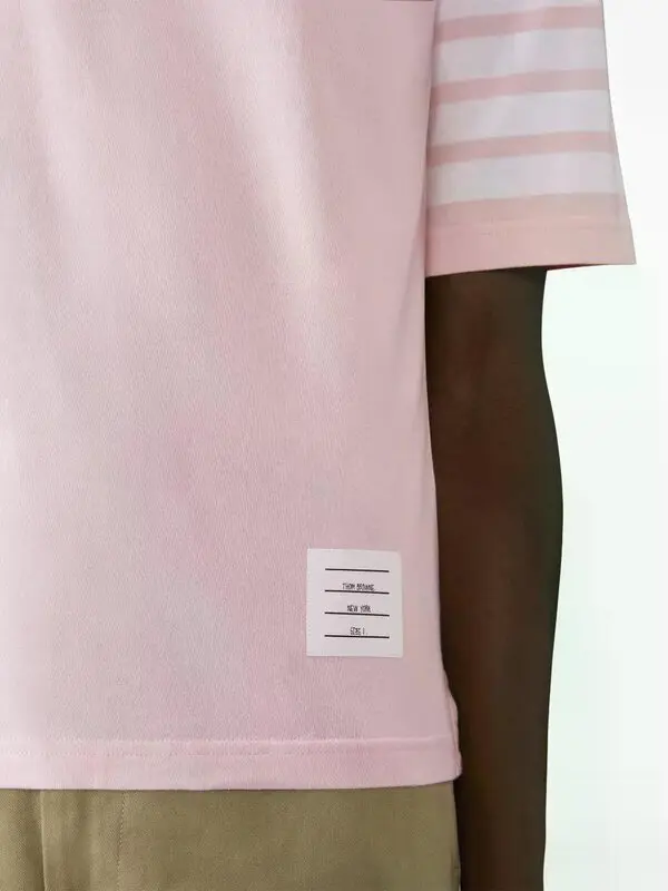Thom Browne Jersey 4-bar Short Sleeve T-shirt