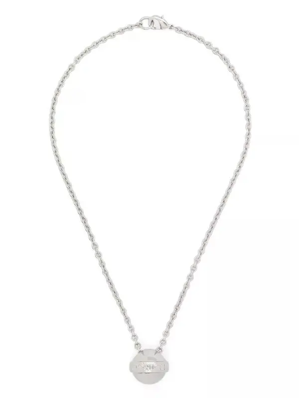 Fiorucci Lollipop Pendant Necklace - Silver