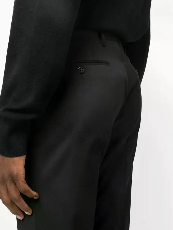 Corneliani Slim-cut Virgin-wool Trousers