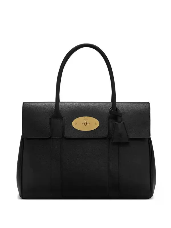 Mulberry Bayswater Front-flap Closure Tote Bag - Black