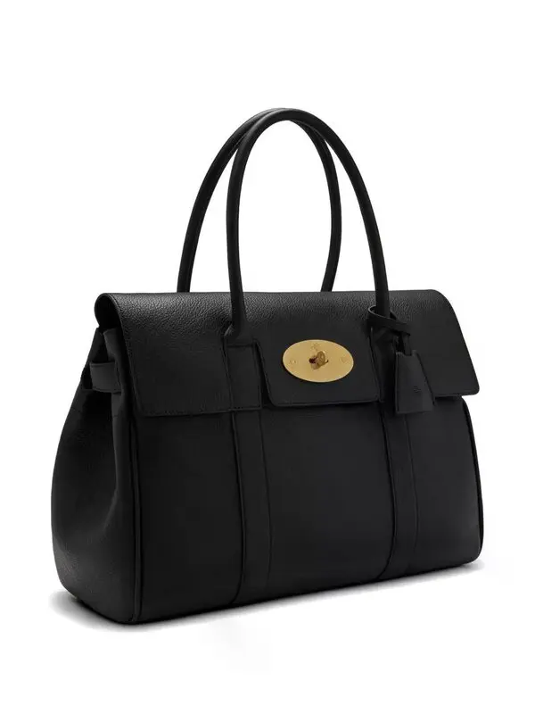 Mulberry Bayswater Front-flap Closure Tote Bag - Black