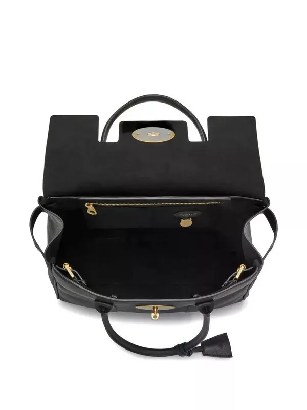 Mulberry Bayswater Front-flap Closure Tote Bag - Black