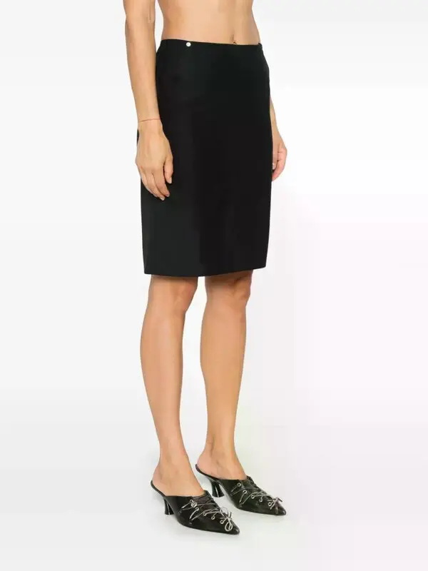 Moschino Rear-slit Mini Skirt
