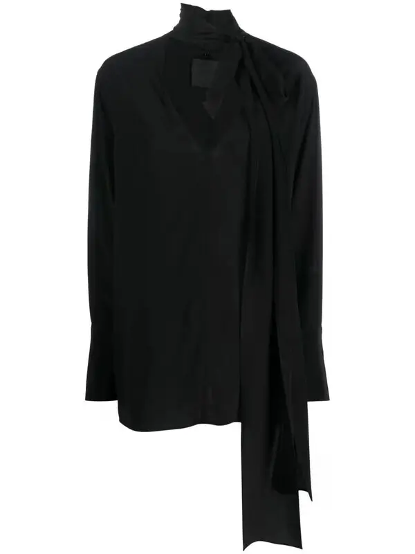 Givenchy Silk Pussy-bow Blouse