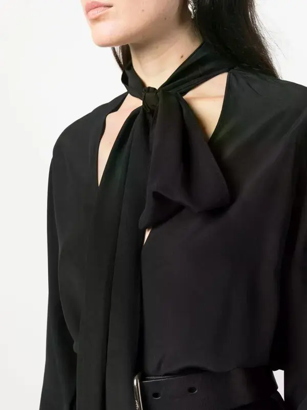 Givenchy Silk Pussy-bow Blouse