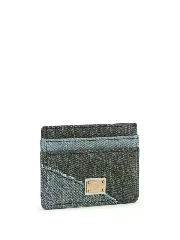 Dolce & Gabbana Logo-plaque Patchwork Card Holder