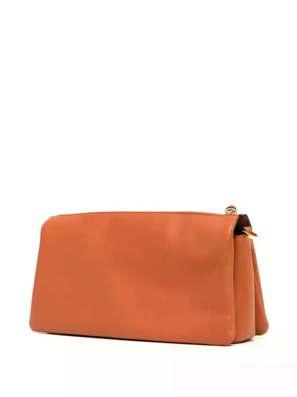 Mcm Small Leather Shoulder Bag - Brown