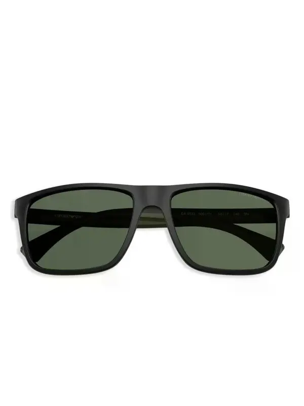 Emporio Armani Rectangle Frame Sunglasses