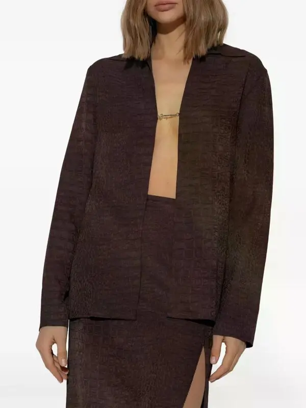 Jacquemus Logo-lettering Shirt