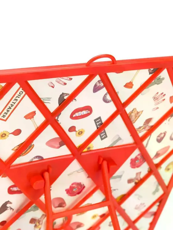 SELETTI Lipstick Print Photo Frame