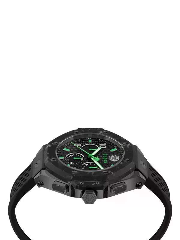 Philipp Plein Chrono Royal 46mm Watch - Black