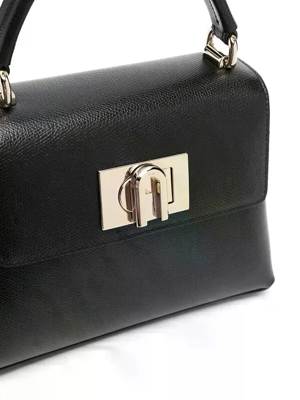 Furla 1927 Mini Suitcase Bag - Black