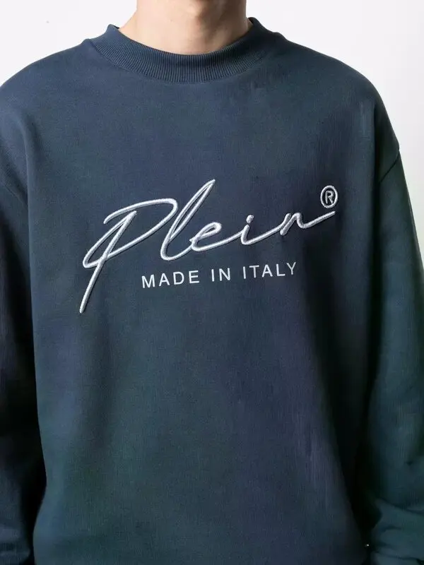 Philipp Plein Embroidered-logo Sweatshirt