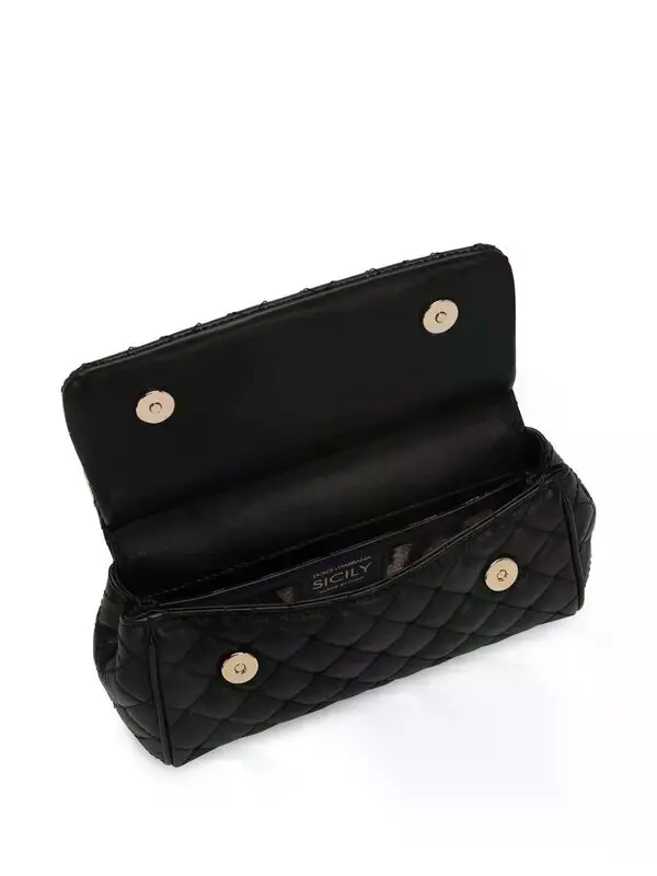 Dolce & Gabbana Small Sicily Tote Bag