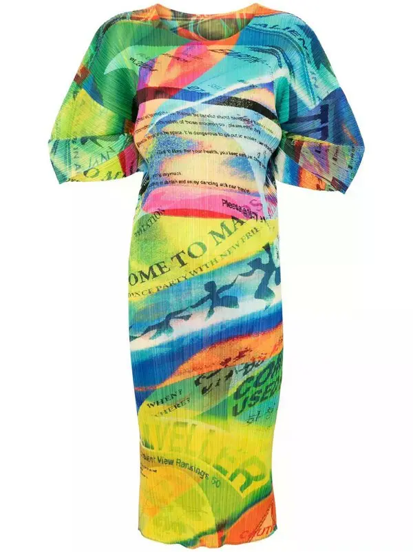 Issey Miyake Voyager Midi Dress