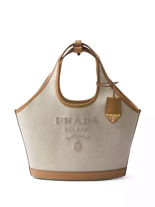 Prada Logo-print Tote Bag