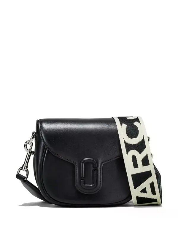 Marc Jacobs The Covered J Marc Saddle Bag - Black