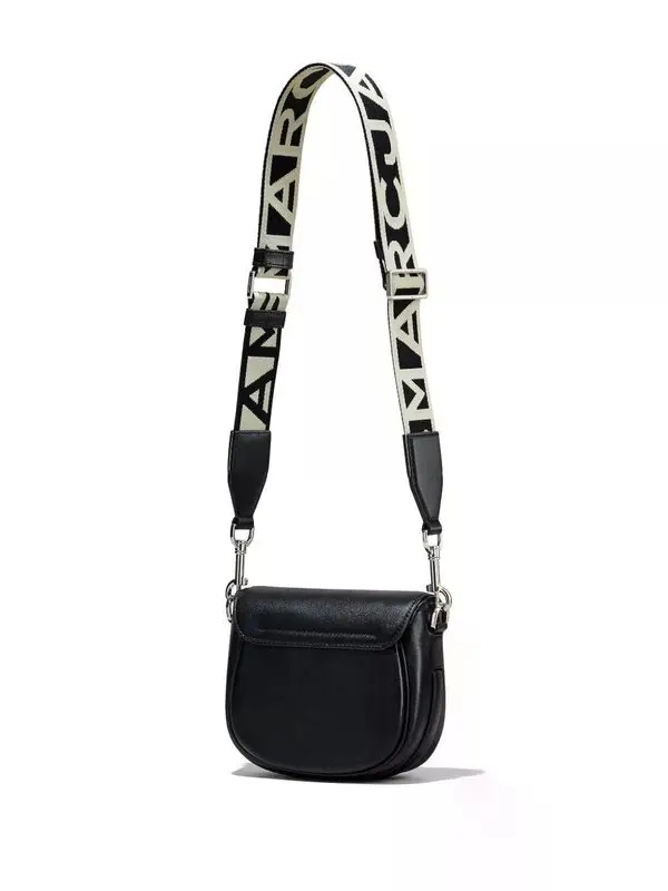 Marc Jacobs The Covered J Marc Saddle Bag - Black