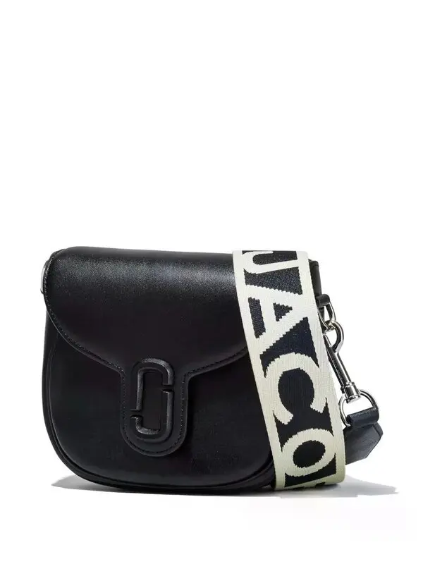 Marc Jacobs The Covered J Marc Saddle Bag - Black