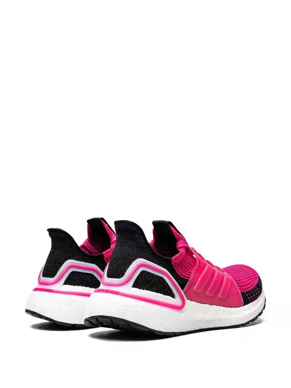 Adidas Ultraboost 19 Shock/core Black/cloud White Sneakers - Pink