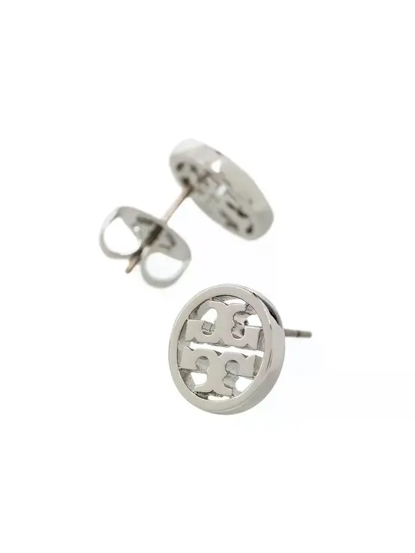 Tory Burch Miller Double-t Stud Earrings
