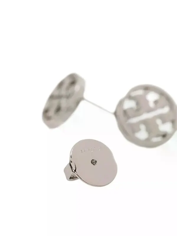 Tory Burch Miller Double-t Stud Earrings