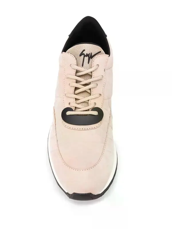 GIUSEPPE ZANOTTI Classic Runner Sneakers - Neutrals