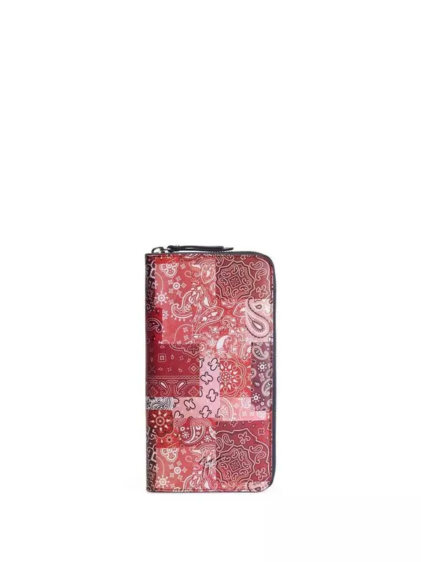 GIUSEPPE ZANOTTI Albert Continental Wallet - Red