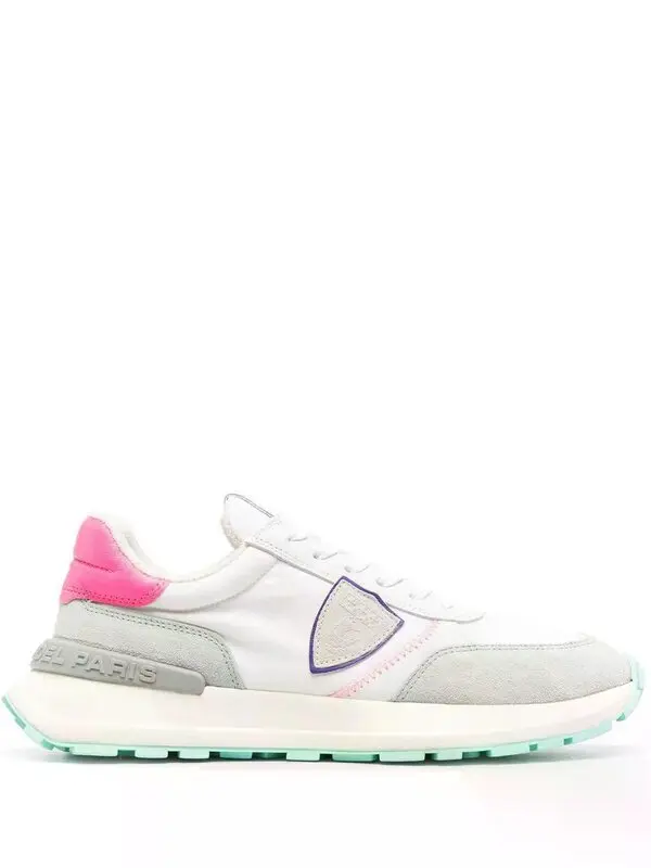 Philippe Model Logo Patch Low-top Sneakers - White