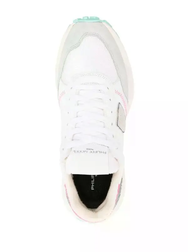 Philippe Model Logo Patch Low-top Sneakers - White