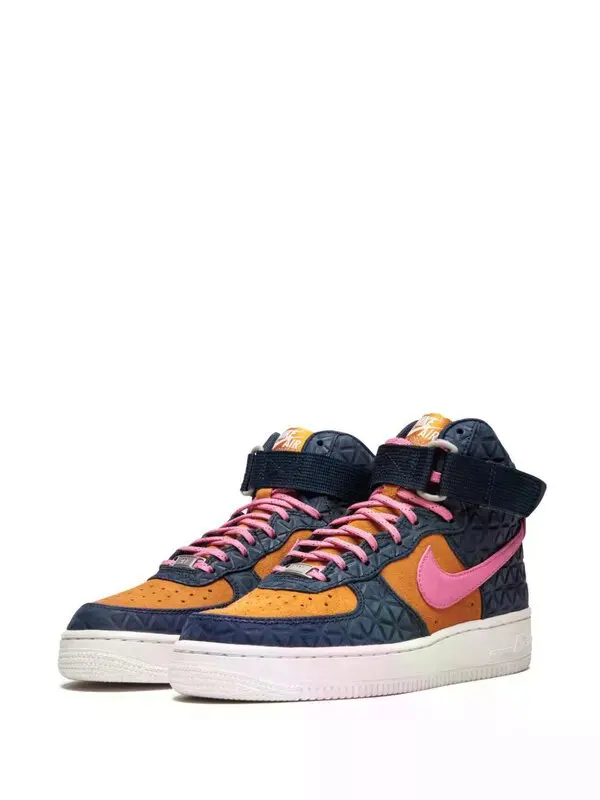 Nike Air Force 1 Hi Prm Suede Sneakers - Blue