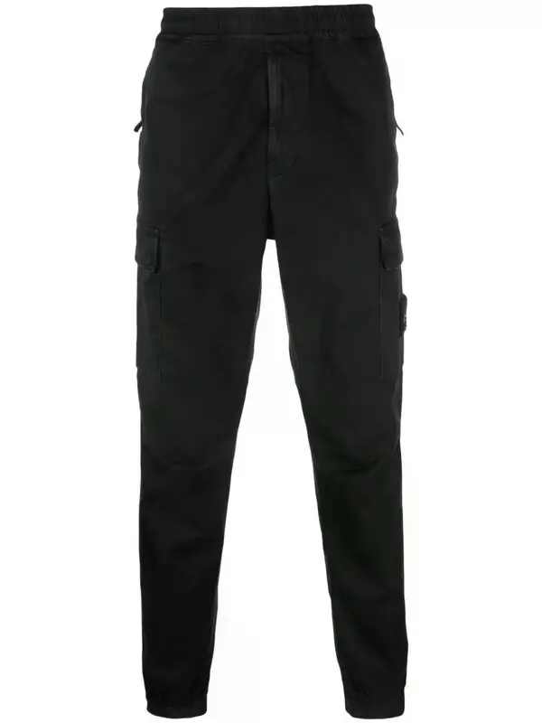 Stone Island Tapered-leg Cargo Trousers