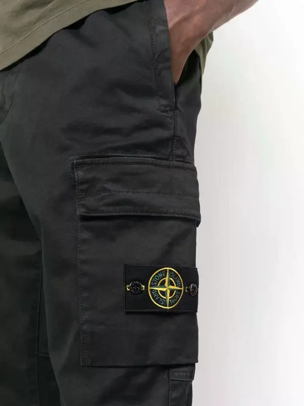Stone Island Tapered-leg Cargo Trousers