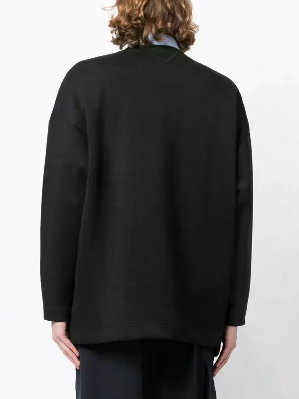 WHITE MOUNTAINEERING Patch-detail Crew-neck Sweatshirt