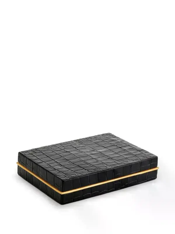 L'Objet Crocodile Box Playing Cards Set