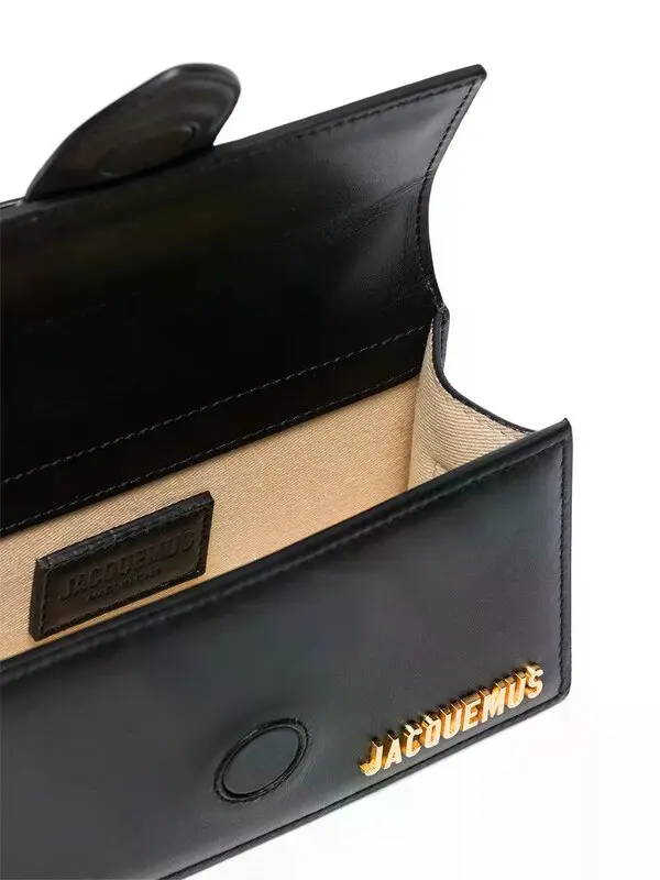 Jacquemus Le Bambino Leather Tote Bag - Black