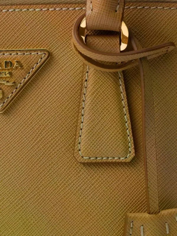 Prada Mini Galleria Tote Bag - Brown