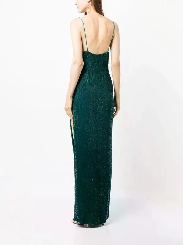 Retrofete Katya Sequin-embellished Gown