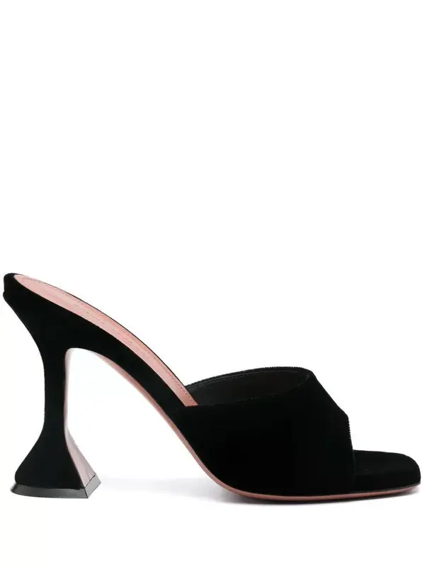 Amina Muaddi 95mm Lupita Sandals