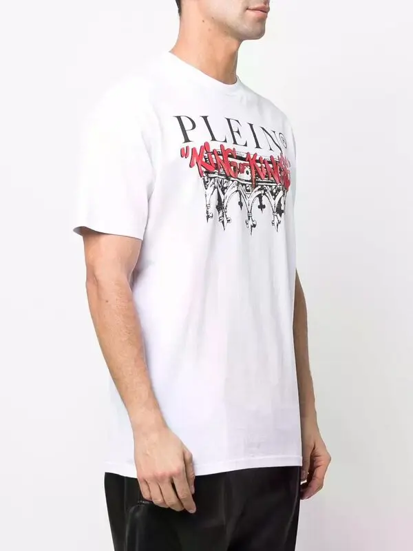 Philipp Plein King Plein Crew-neck Cotton T-shirt