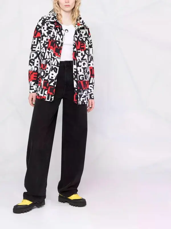Moschino Graphic Print Jacket