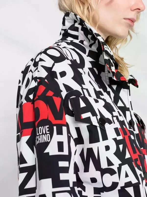 Moschino Graphic Print Jacket