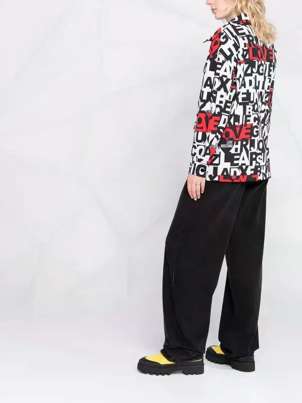 Moschino Graphic Print Jacket